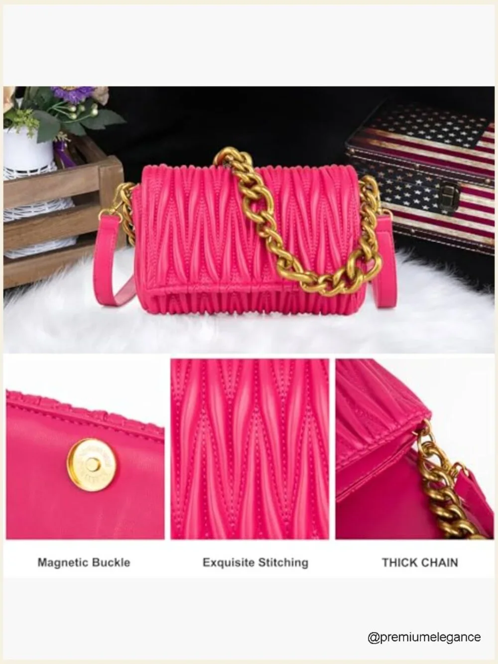 Bags | Quilted Small Shoulder Bag Y2k Trendy Cute Clutch Underarm Purse ...